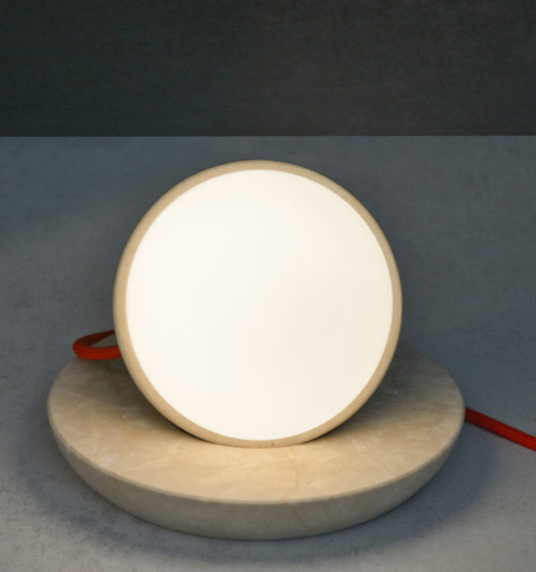 Table lamp with diffuse light | Luna made by Brillamenti® Officina ...